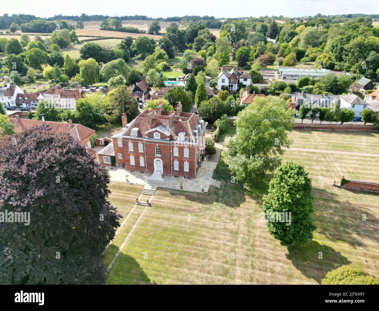 Large houses in Much Hadham Typical Historic English Village ...