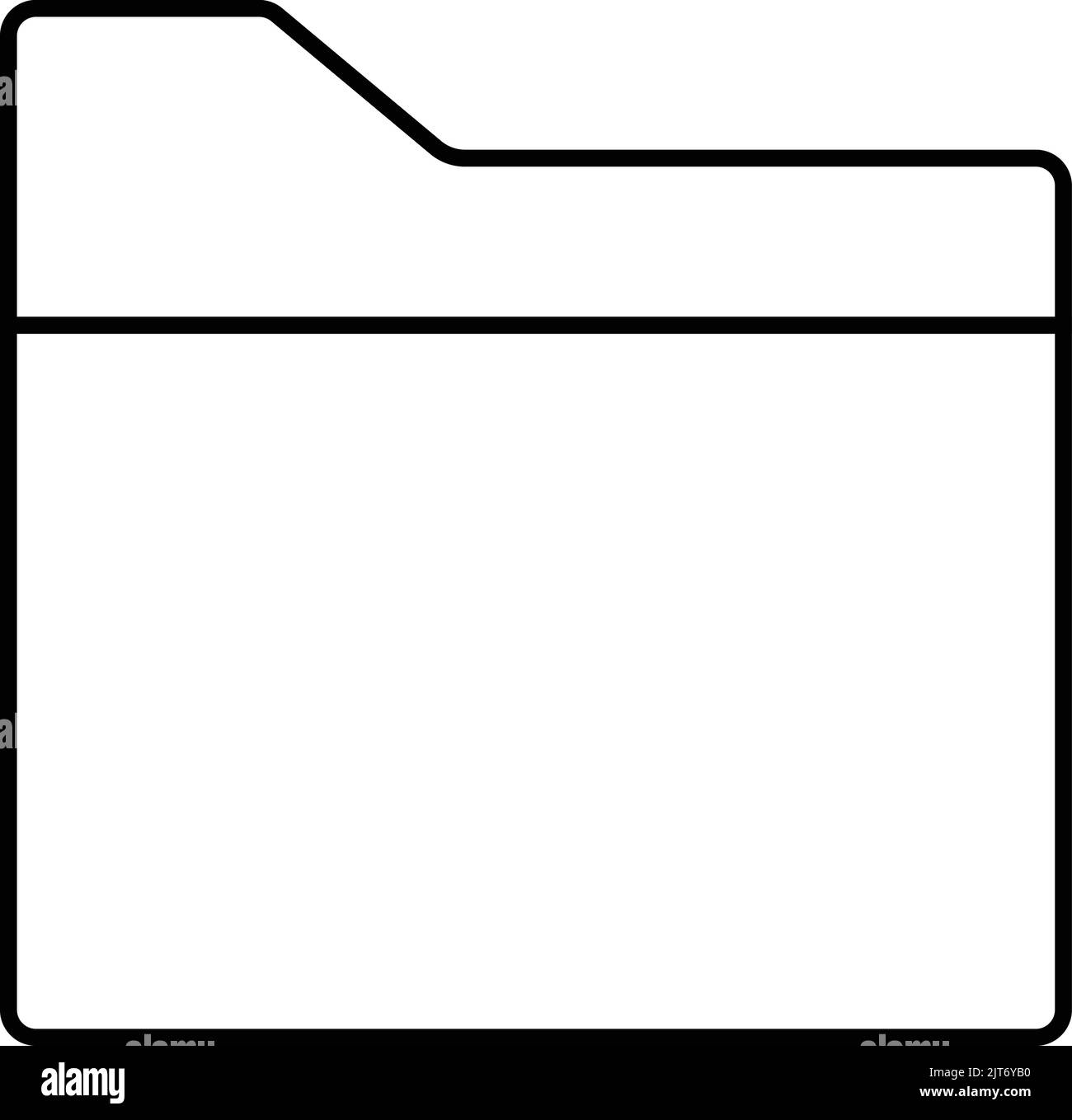 Folder icon isolated on white background vector , eps10 Stock Vector ...