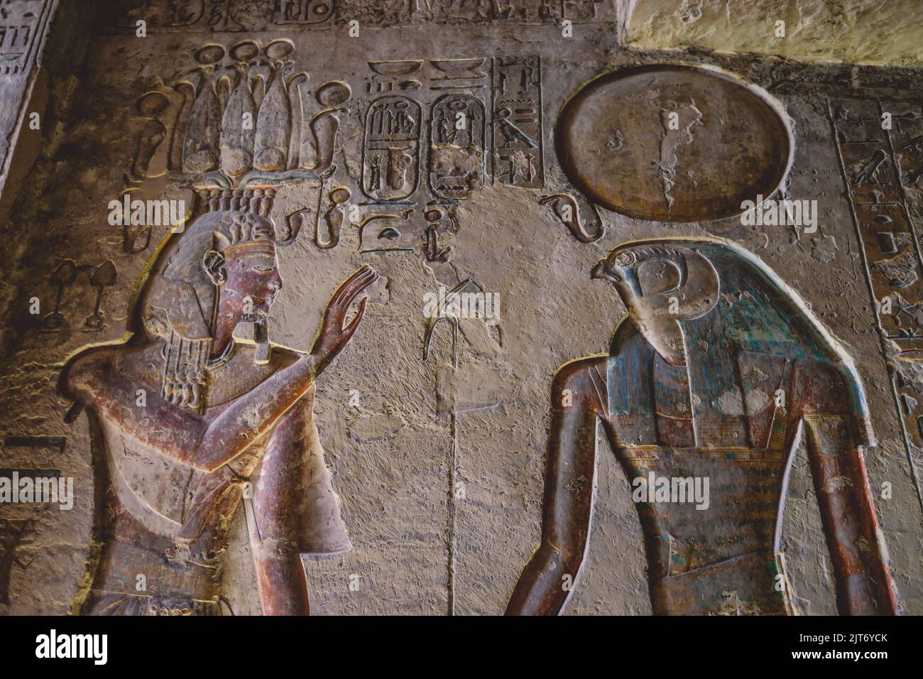 Ancient Egyptian Drawings inside the Pharaoh Tombs in the Valley of the ...