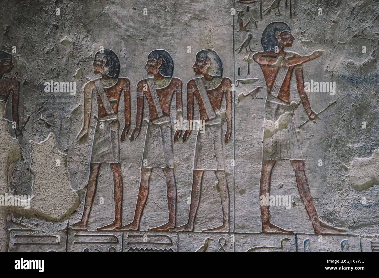 Ancient Egyptian Drawings inside the Pharaoh Tombs in the Valley of the ...