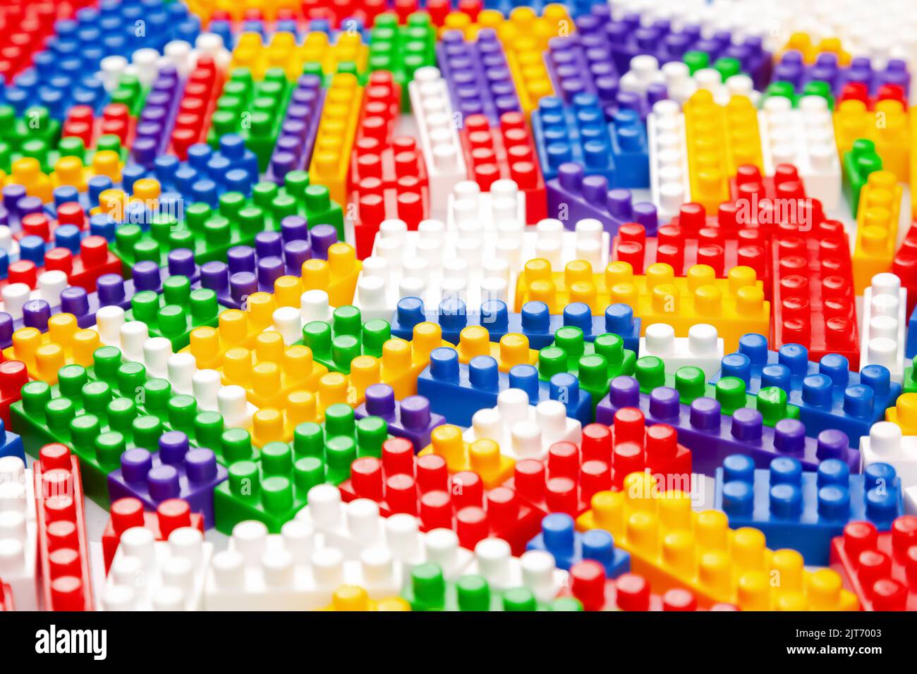 Abstract background texture of colored constructor blocks. Background ...