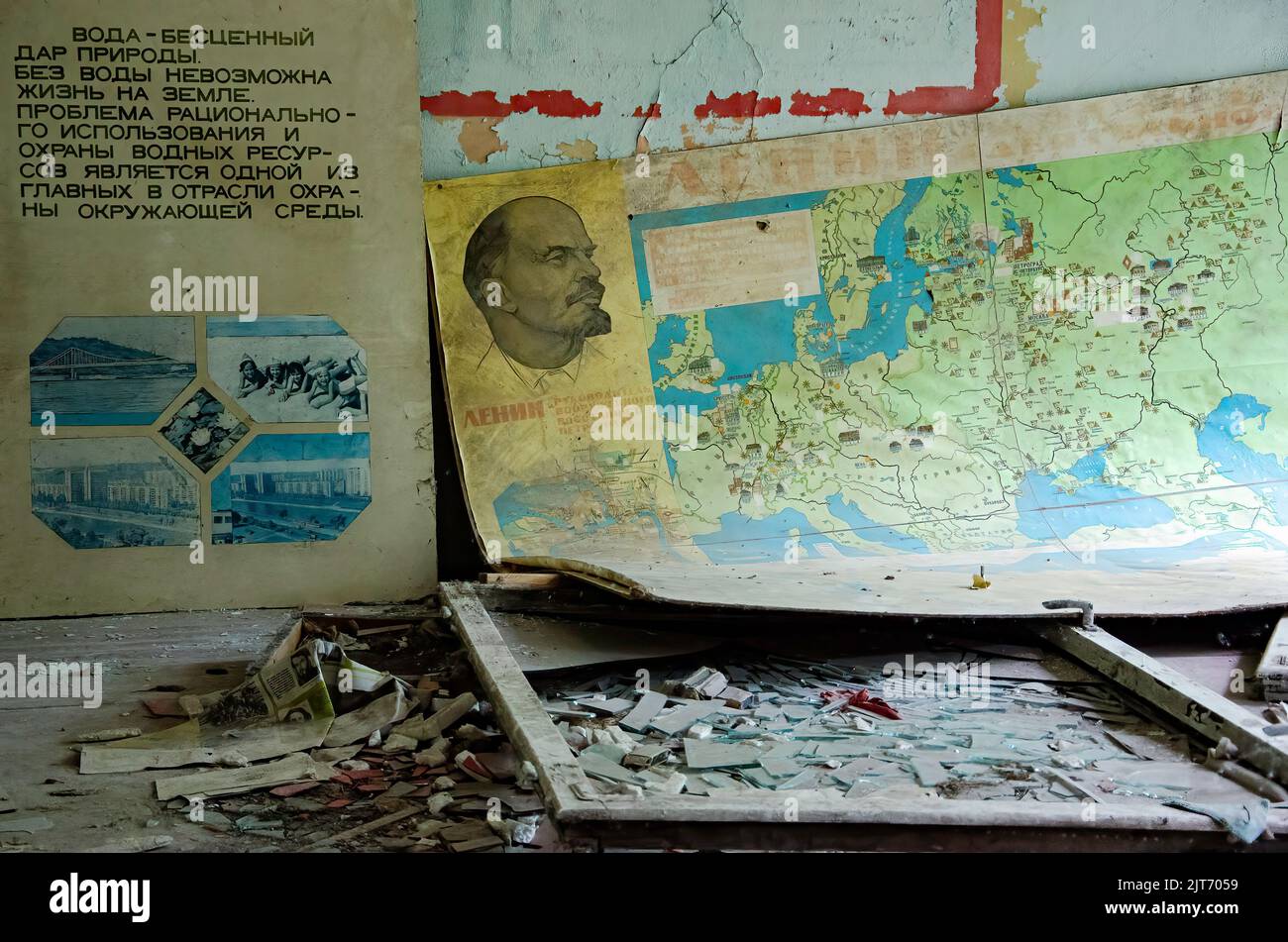 Chernobyl Radiation World Map