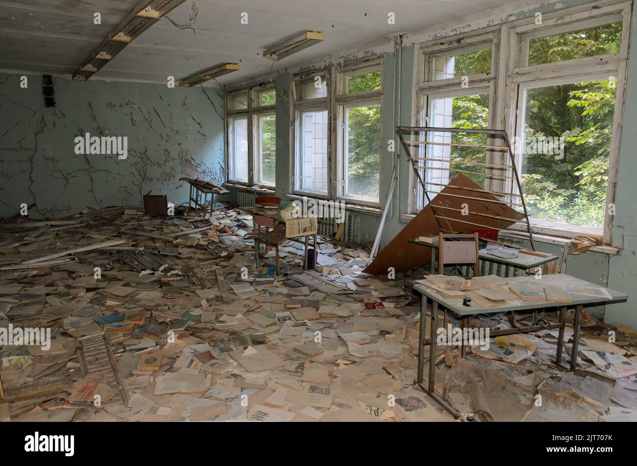 Chernobyl classroom hi-res stock photography and images - Alamy