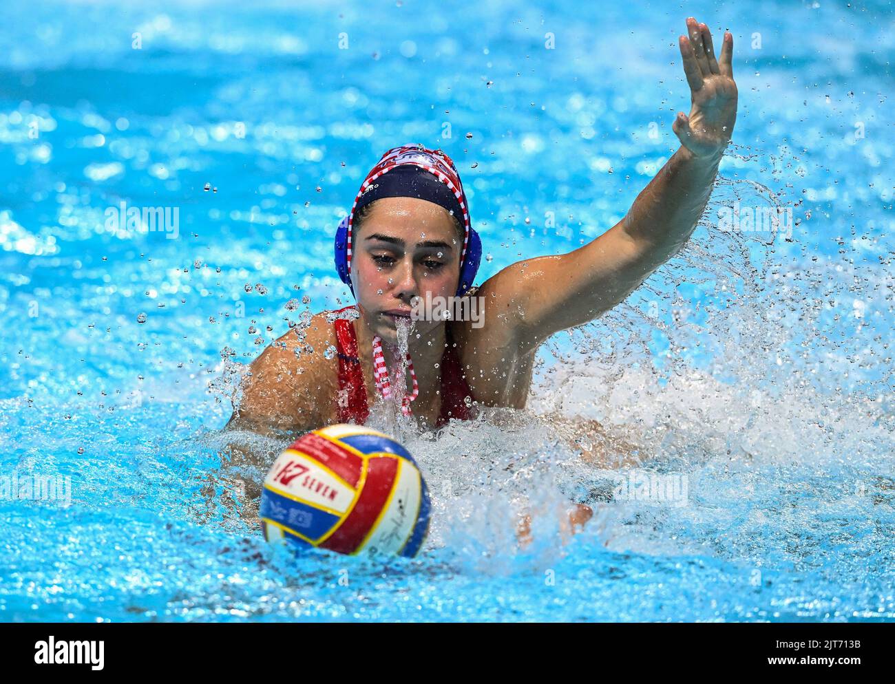 SPLIT, CROATIA - AUGUST 28: Iva Rozic of Croatia during the 35th Len ...