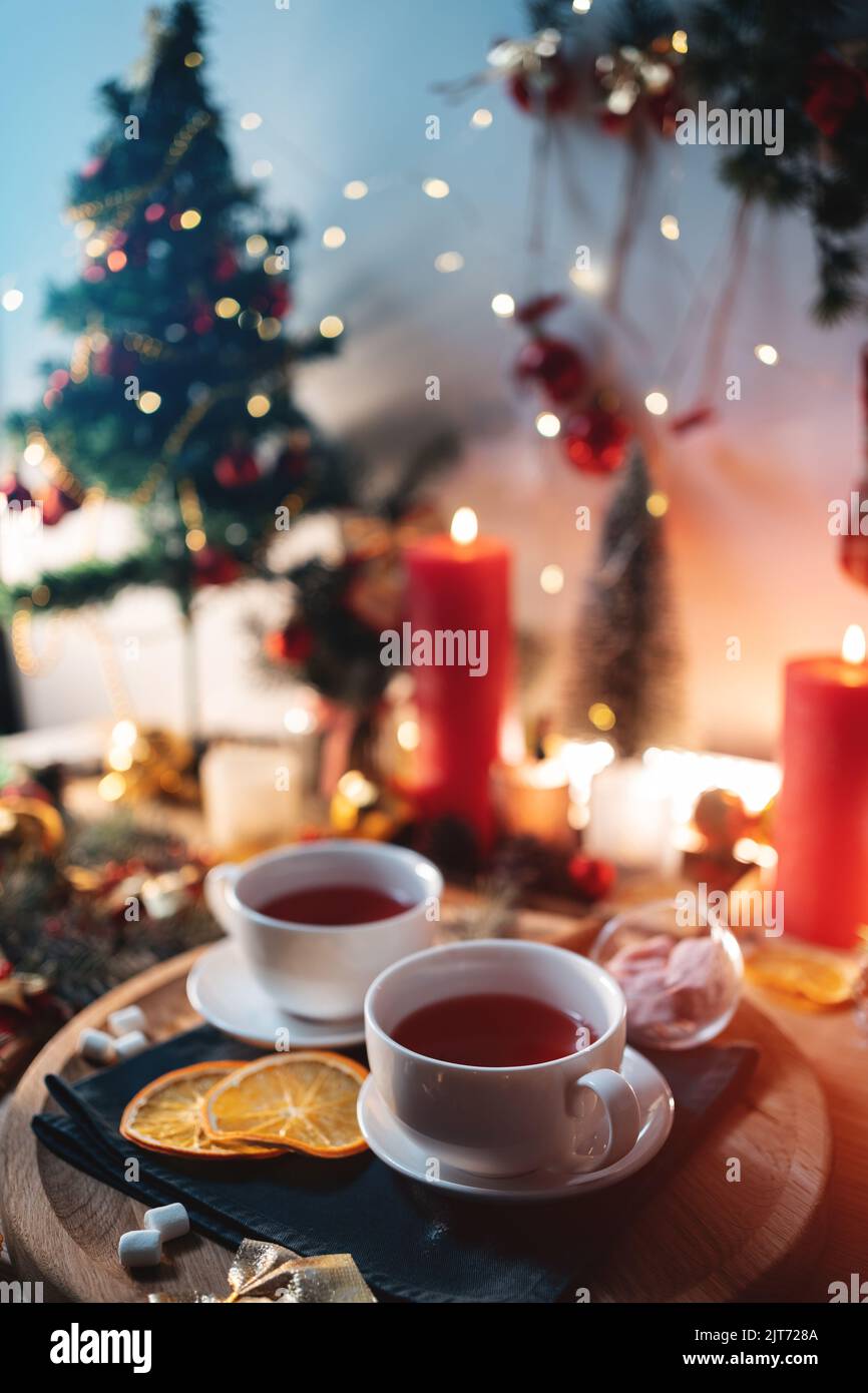 Mug hot berry tea hi-res stock photography and images - Alamy