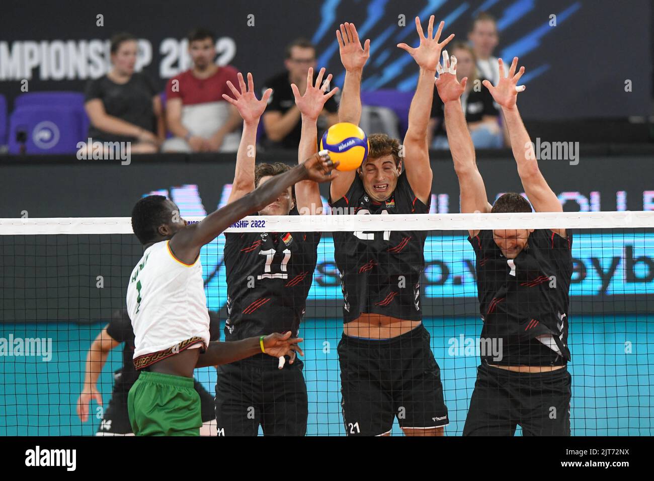 Tobias Krick (Germany) against Cameroon. Volleyball World Championship ...