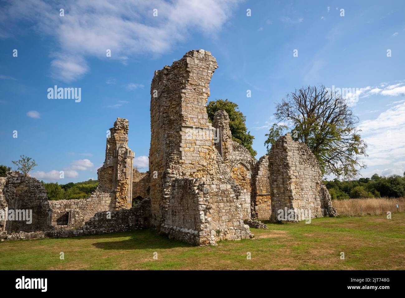 Bayham Old Abbey Stock Photo - Alamy