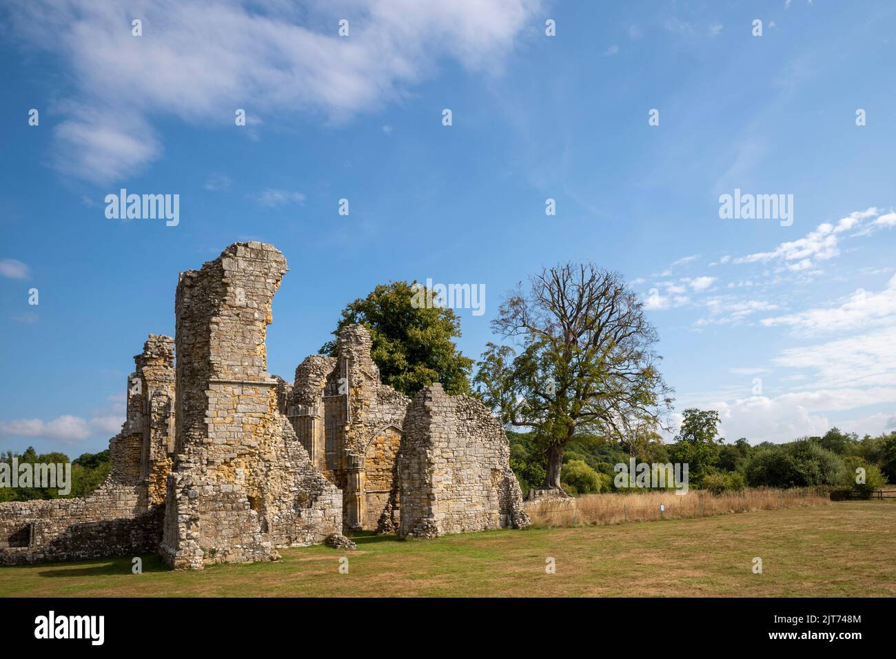 Bayham Old Abbey Stock Photo - Alamy