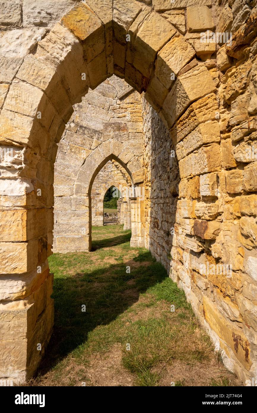 Bayham Old Abbey Stock Photo - Alamy