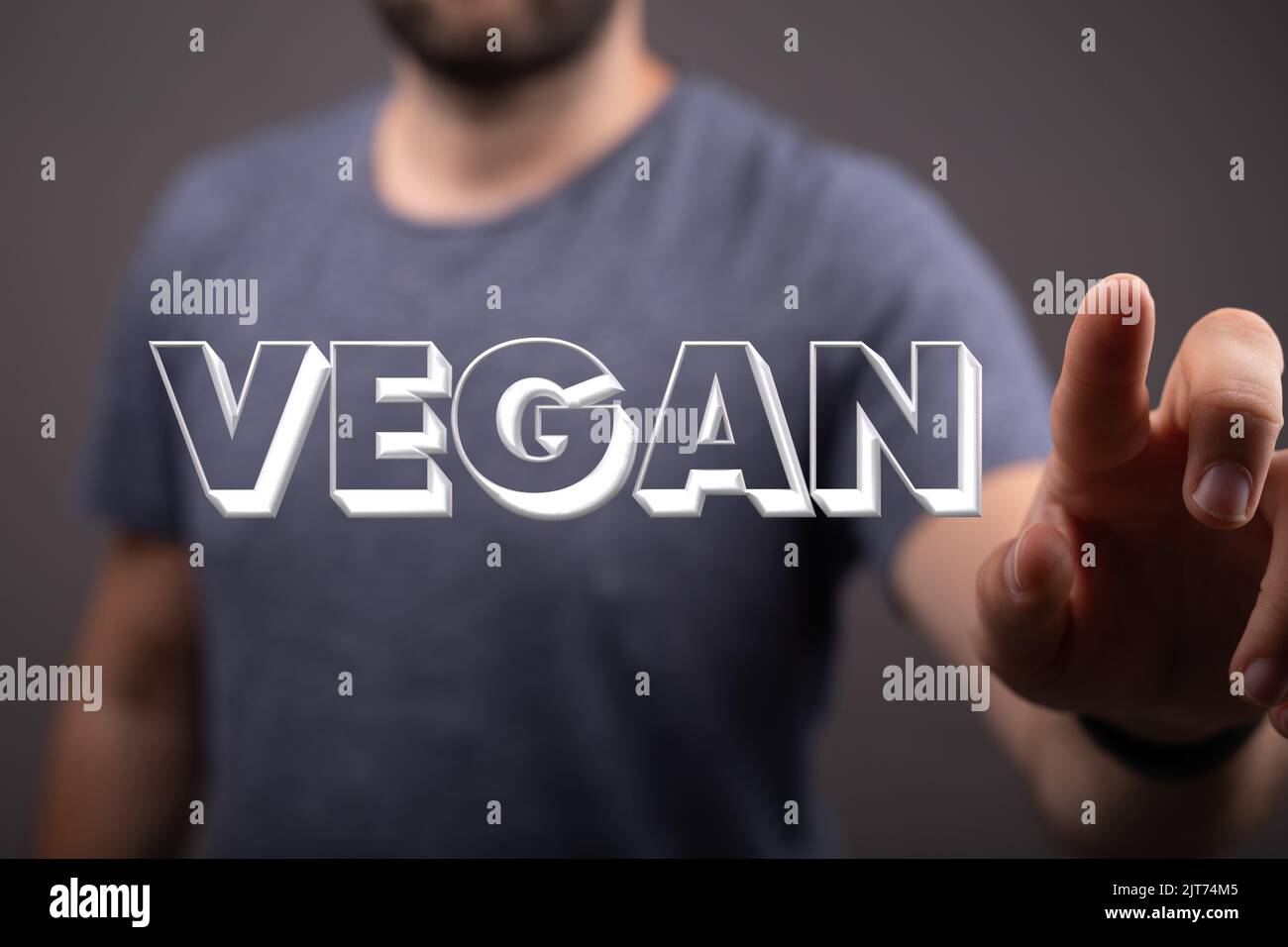 Vegan font hi-res stock photography and images - Alamy
