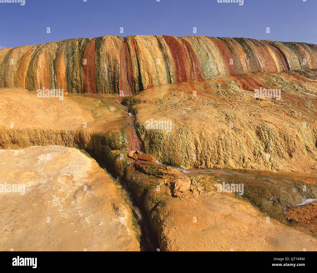 Multicoloured rock deposits hi-res stock photography and images - Alamy
