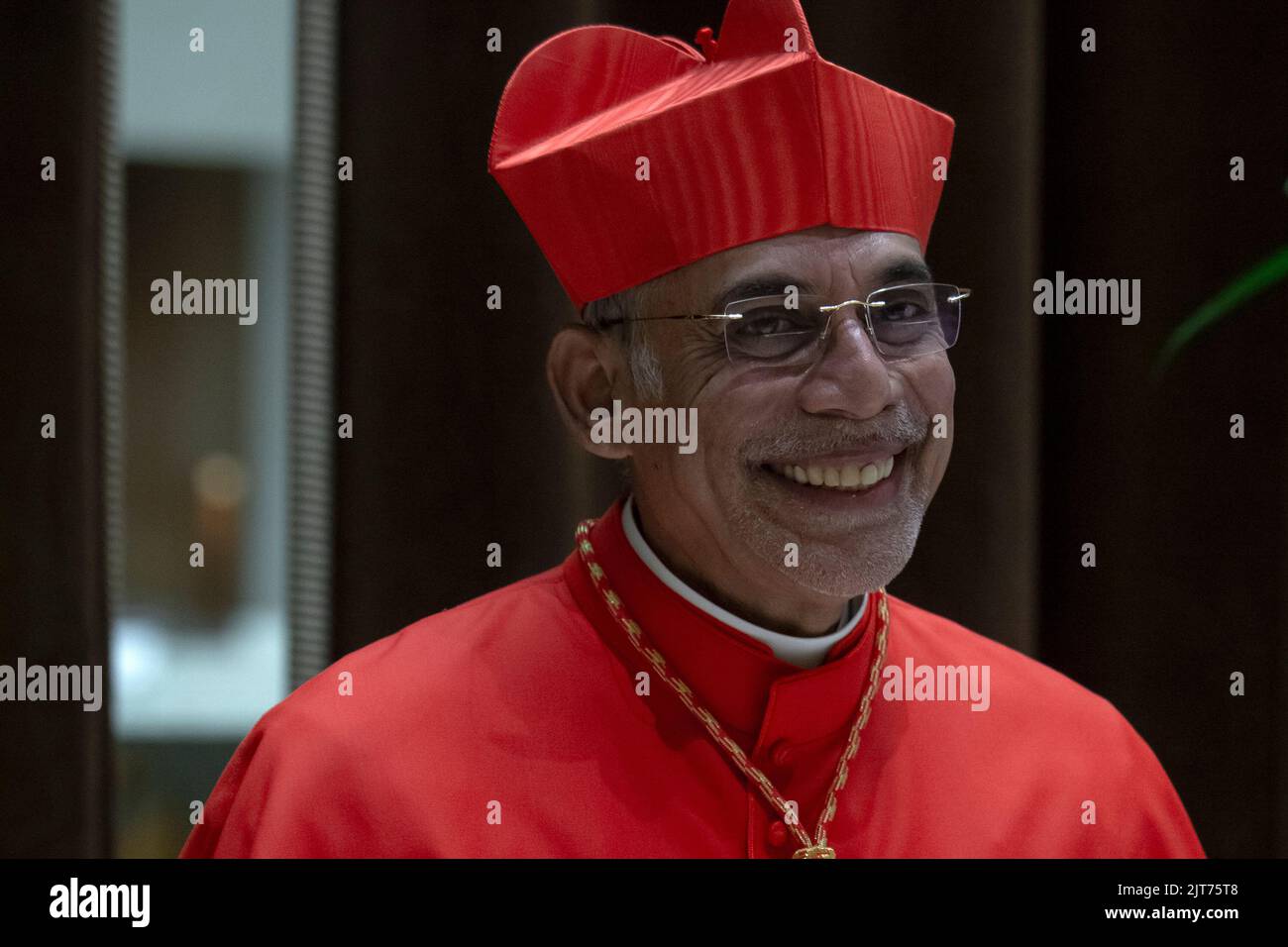 Vatican City, Vatican, 27 August 2022. The newly elected cardinal ...