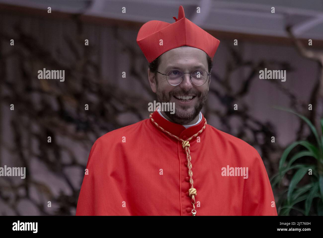 Vatican City, Vatican, 27 August 2022. The newly elected cardinal ...