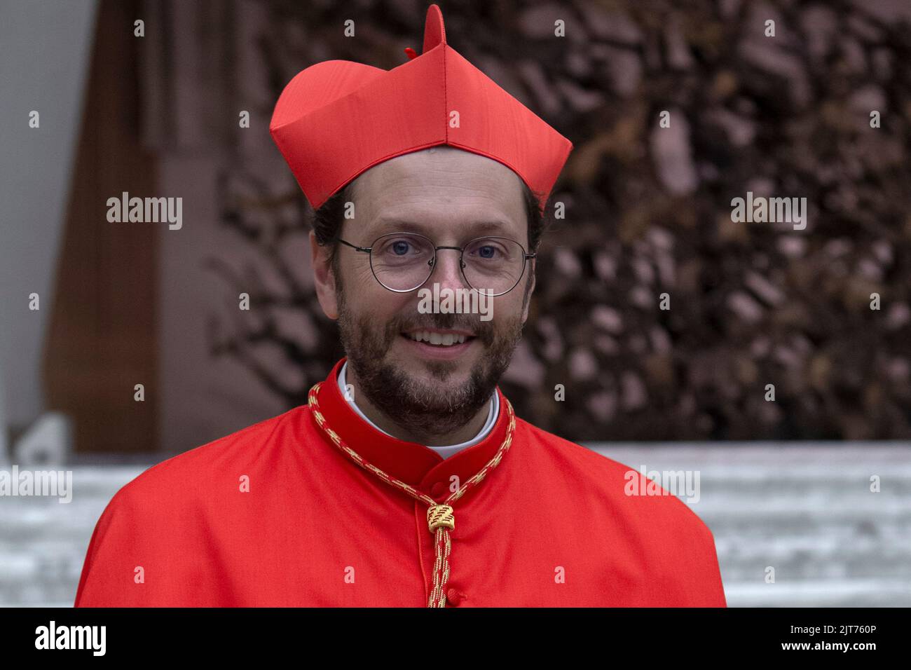 Vatican City, Vatican, 27 August 2022. The newly elected cardinal ... Vatican City, Vatican, 27 August 2022. The newly elected cardinal ...