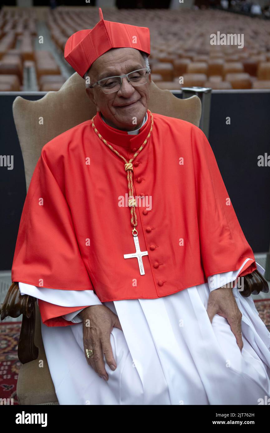 Cardinal jorge enrique jimenez carvajal hi-res stock photography and ...