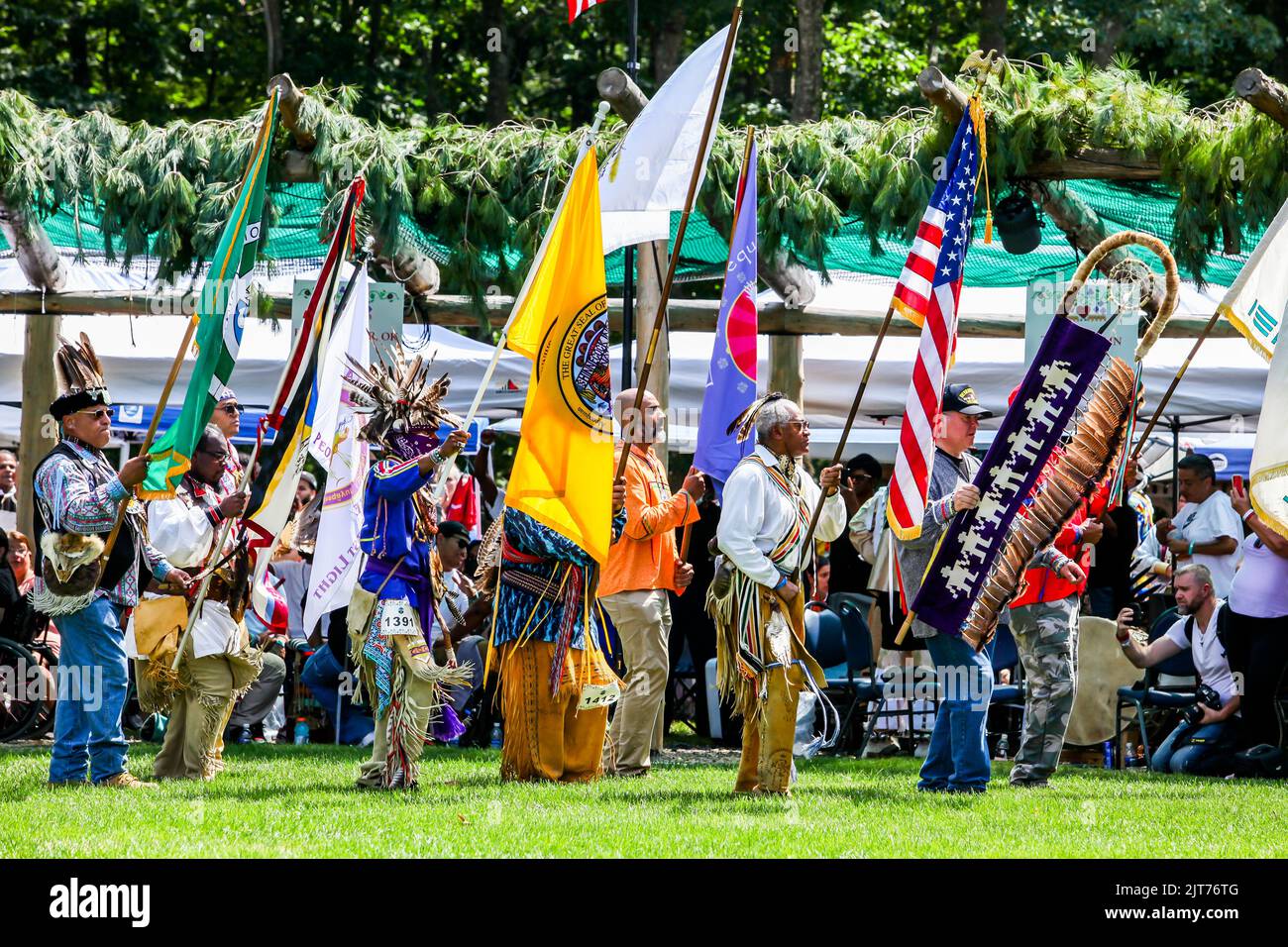 MASHANTUCKET RESERVATION, CT, USA-AUGUST 27, 2022: Schemitzun : Feast ...