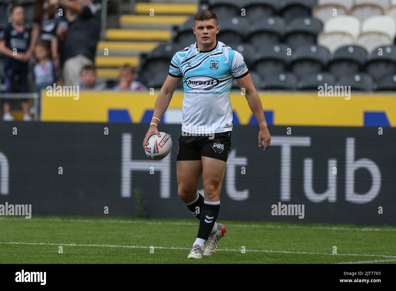 Cameron Scott #24 of Hull FC during pre-game warm up Stock Photo - Alamy
