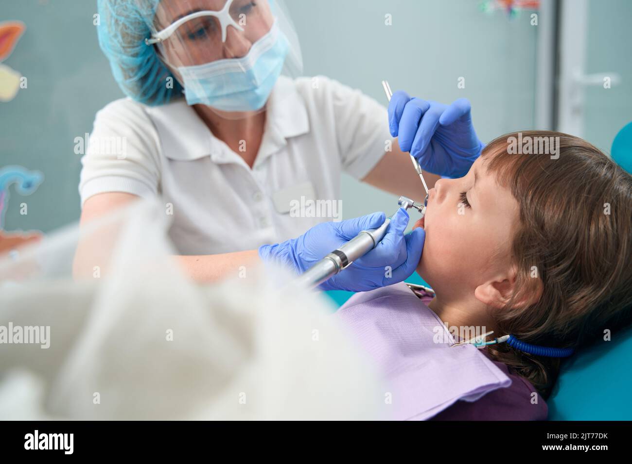 Teeth polishing procedure hi-res stock photography and images - Alamy