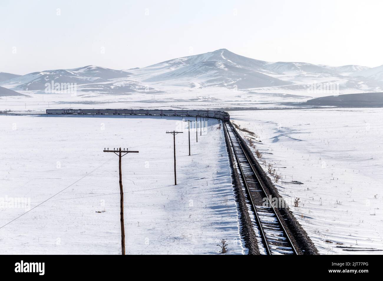 Eastern expres, Kars dogu expresi in Turkey Stock Photo - Alamy