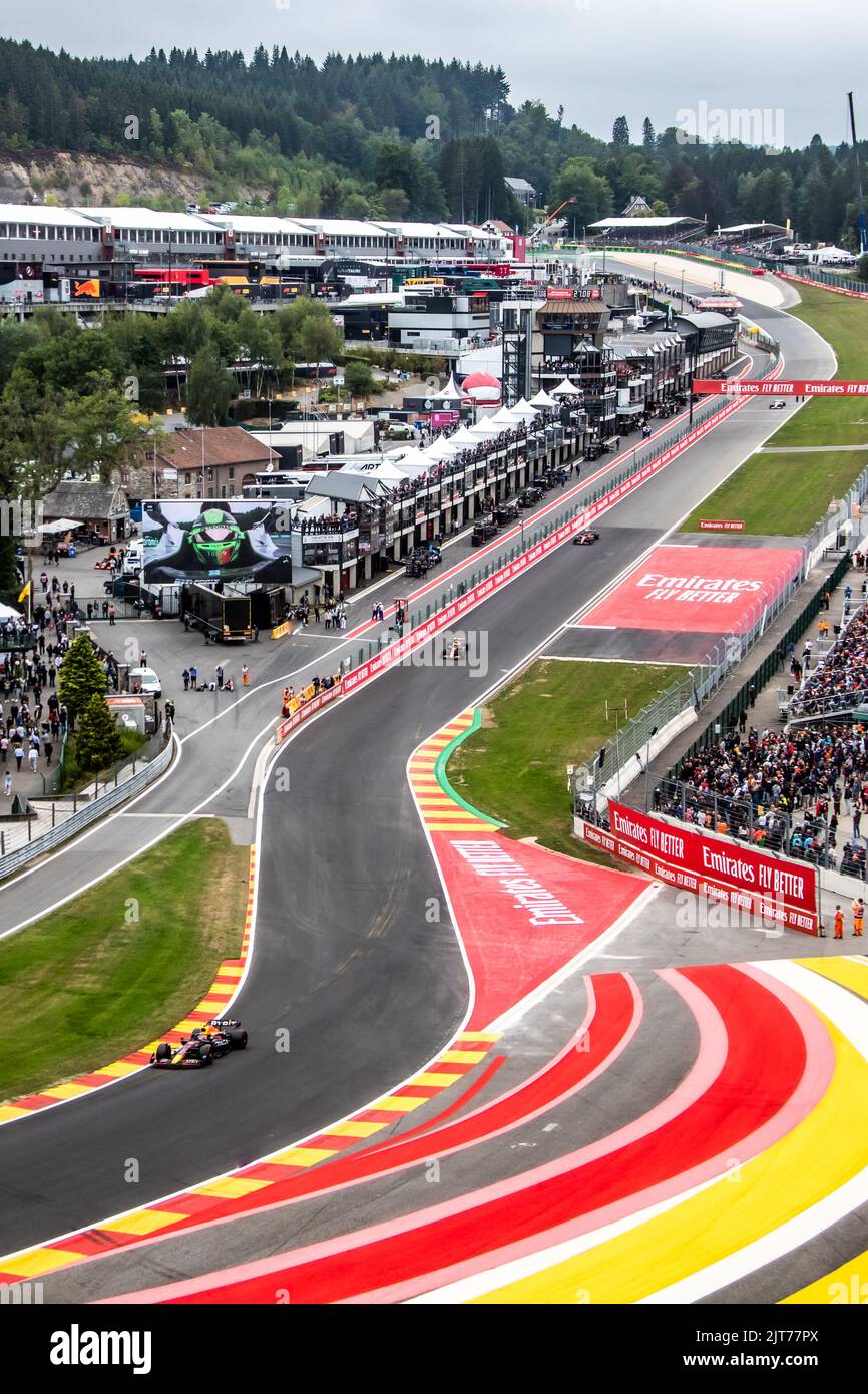Spa, Belgium. , . F1 World Championship. Belgian Grand Prix. circuit ...