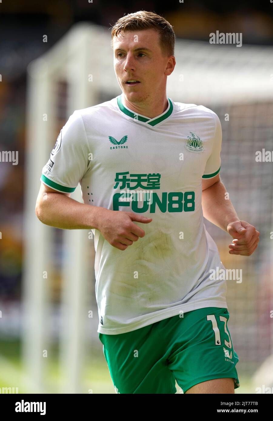Wolverhampton, UK. 28th August 2022. Matt Targett of Newcastle United ...