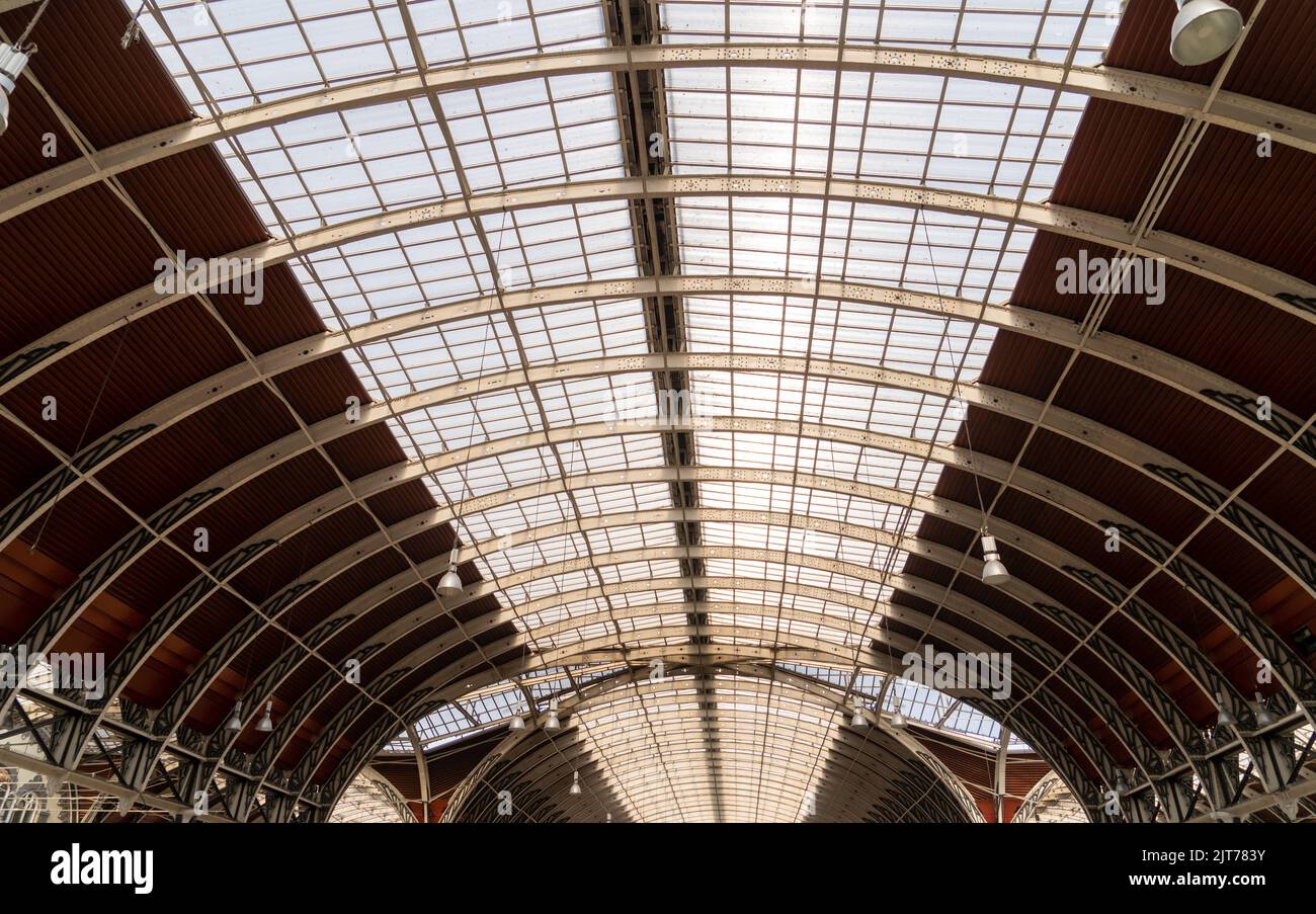 London UK August 1st 2022 Paddington Station GWR Great Western Railway ...