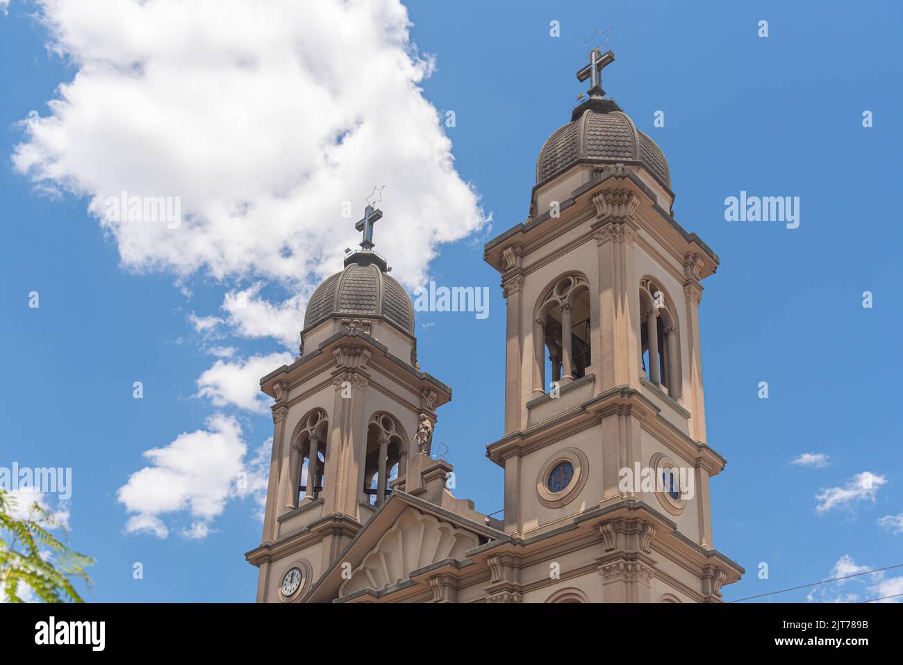Ancient architecture of the cathedral of the city of Santa Maria RS ...