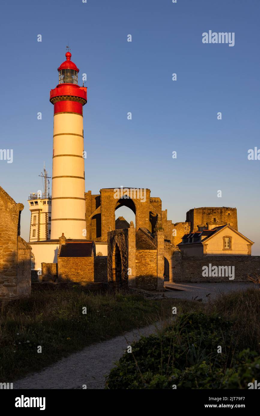 Saint-Mathieu Lighthouse, Pointe Saint-Mathieu in Plougonvelin ...