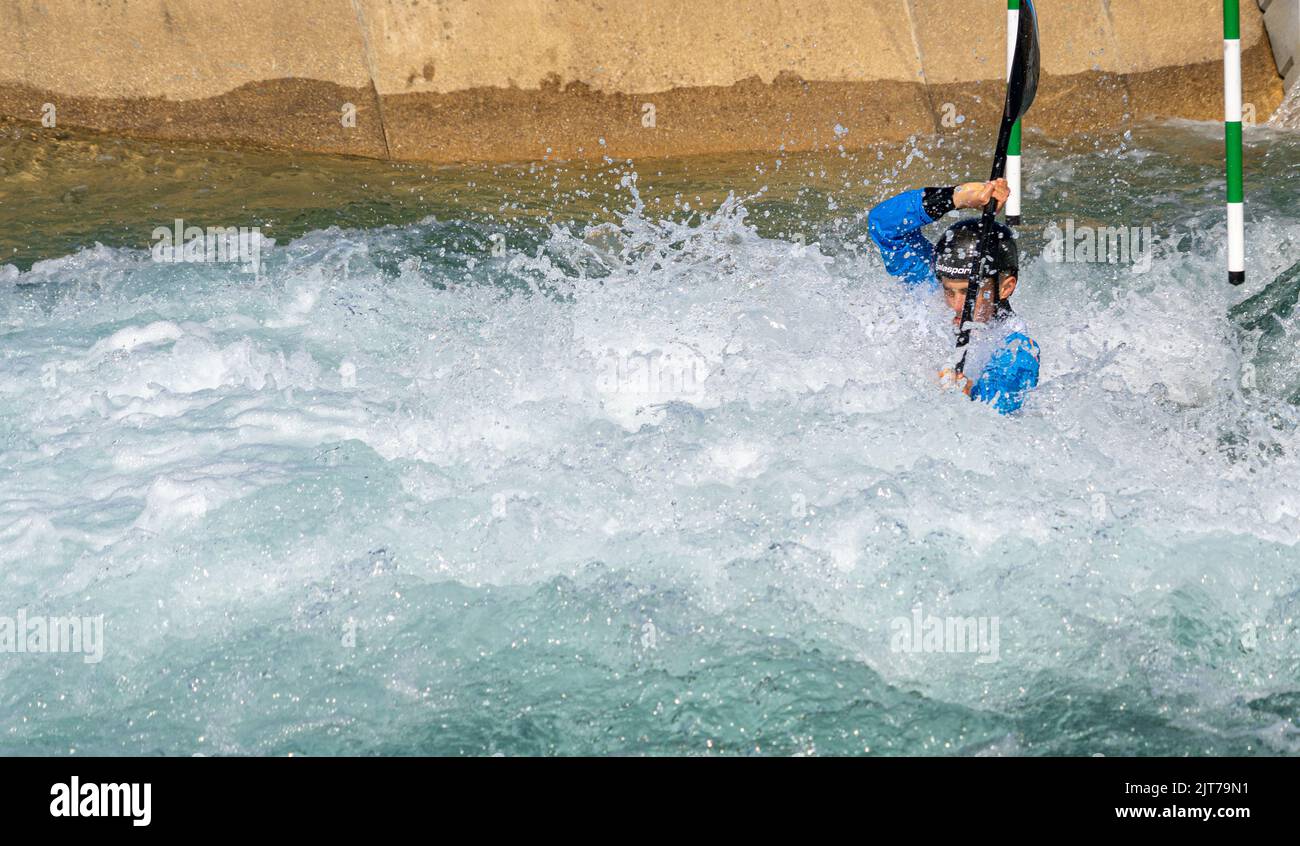 Lea Valley Park UK April 2022 Lea Valley White Water Rafting Canoe ...