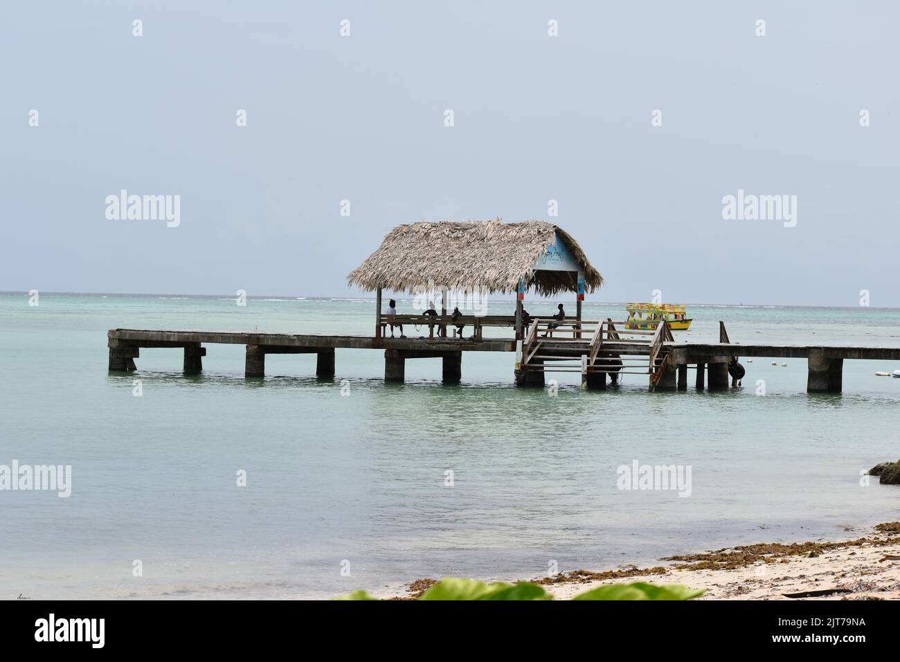 Pigeon Point, Tobago - July 12, 2022 - The Iconic Jetty at the Pigeon ...