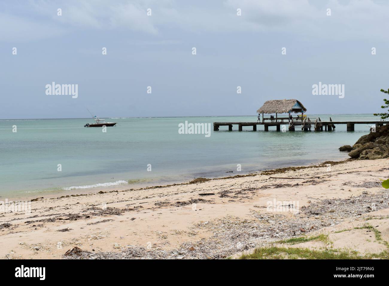 Pigeon Point, Tobago - July 12, 2022 - The Iconic Jetty at the Pigeon ...