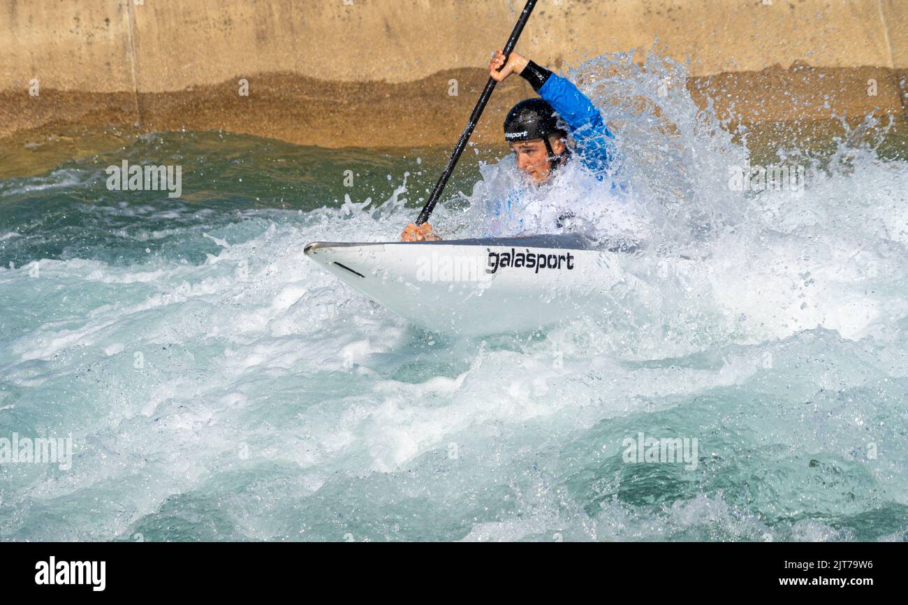 Lea Valley Park UK April 2022 Lea Valley White Water Rafting Canoe ...