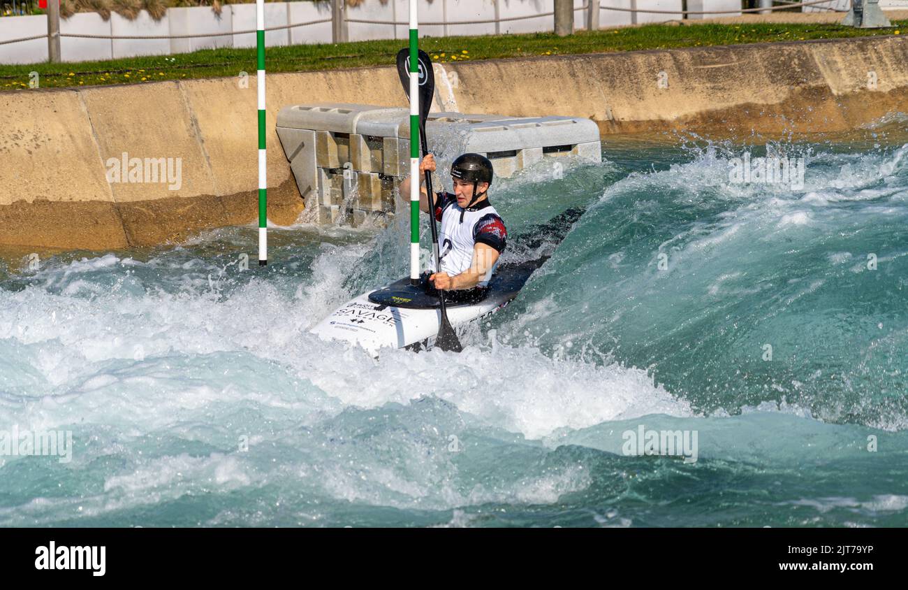 Lea Valley Park UK April 2022 Lea Valley White Water Rafting Canoe ...