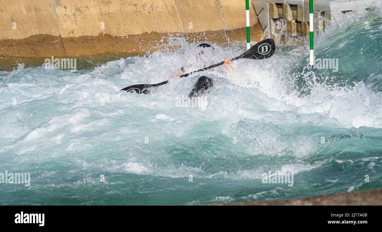 Lea Valley Park UK April 2022 Lea Valley White Water Rafting Canoe ...