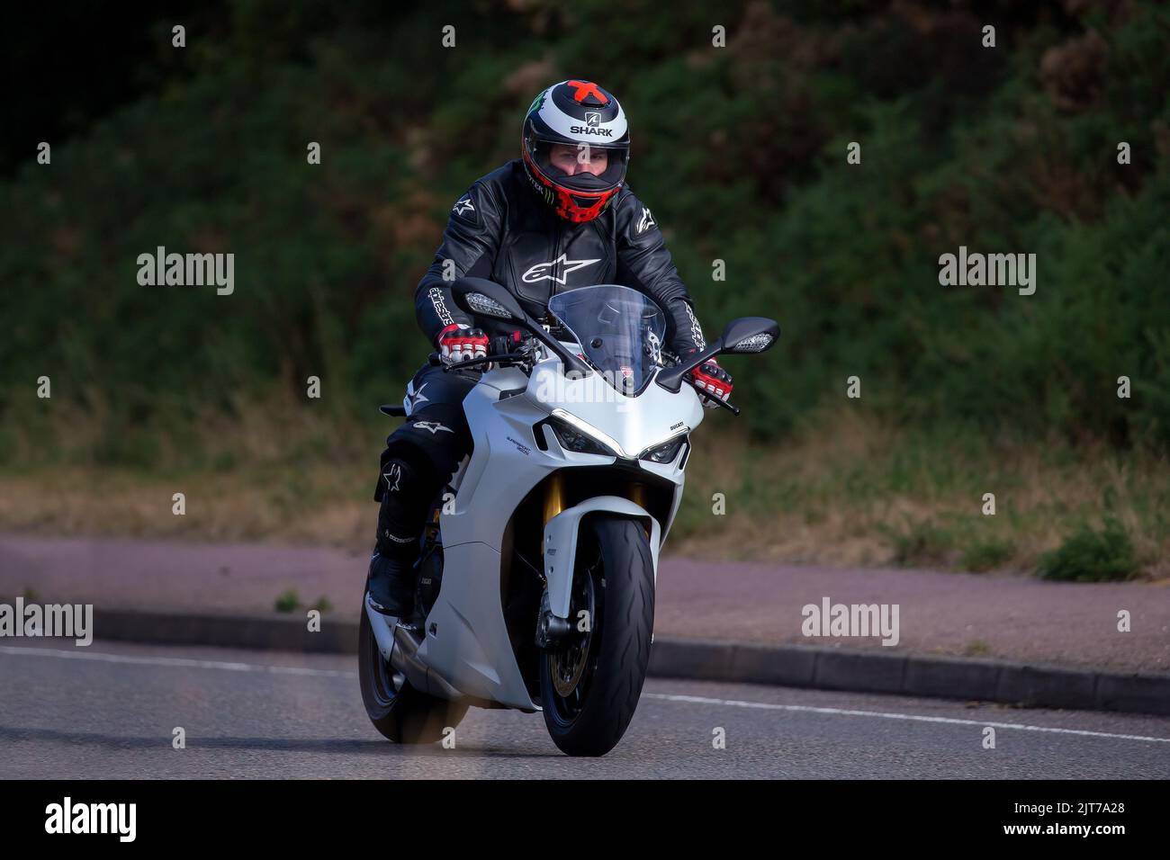 Man riding ducati hi-res stock photography and images - Alamy