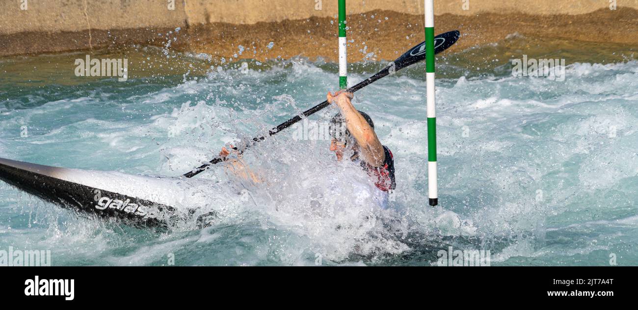 Lea Valley Park UK April 2022 Lea Valley White Water Rafting Canoe ...