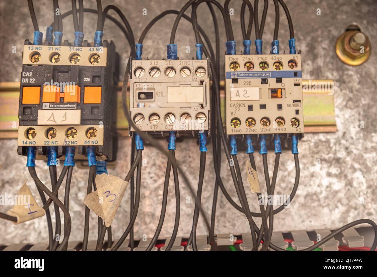 Electronic equipment and components. Electric motors and capacitors ...