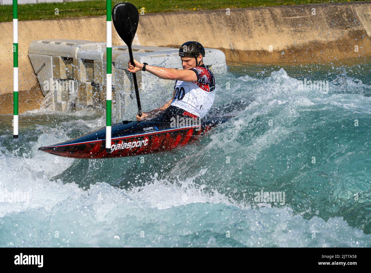 Lea Valley Park UK April 2022 Lea Valley White Water Rafting Canoe ...