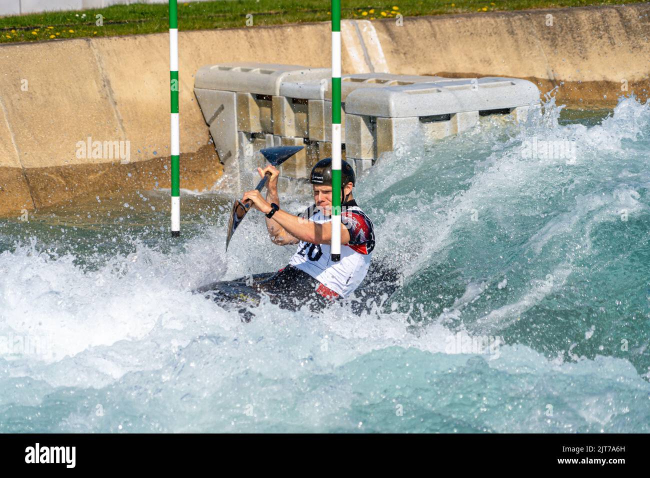 Lea Valley Park UK April 2022 Lea Valley White Water Rafting Canoe ...