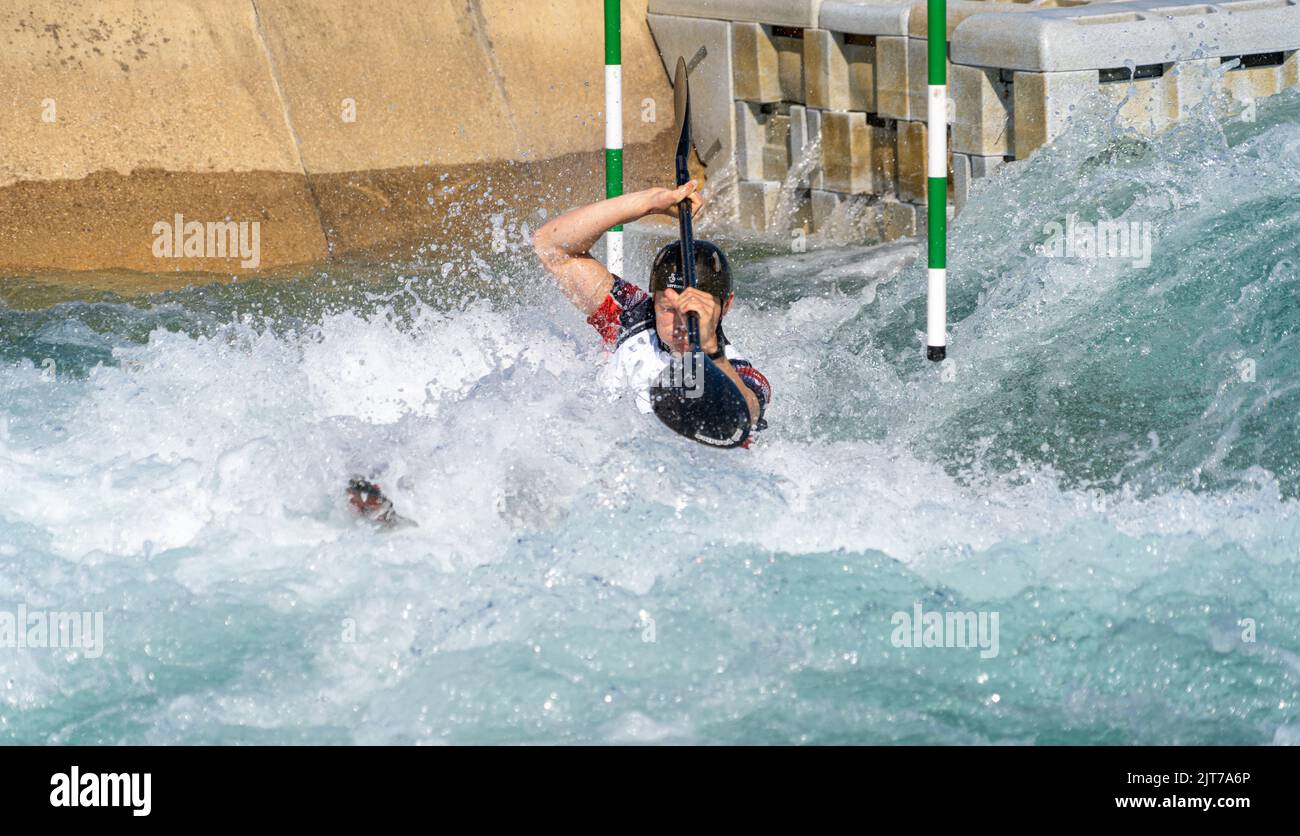 Lea Valley Park UK April 2022 Lea Valley White Water Rafting Canoe ...