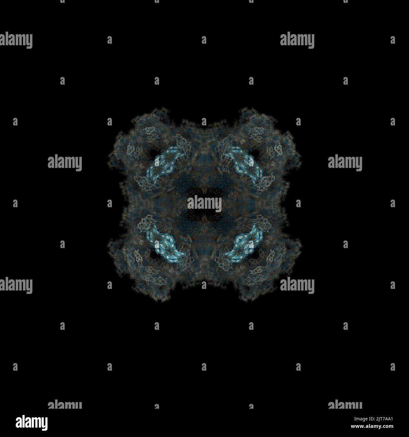 The fractal square seamless pattern background Stock Photo - Alamy