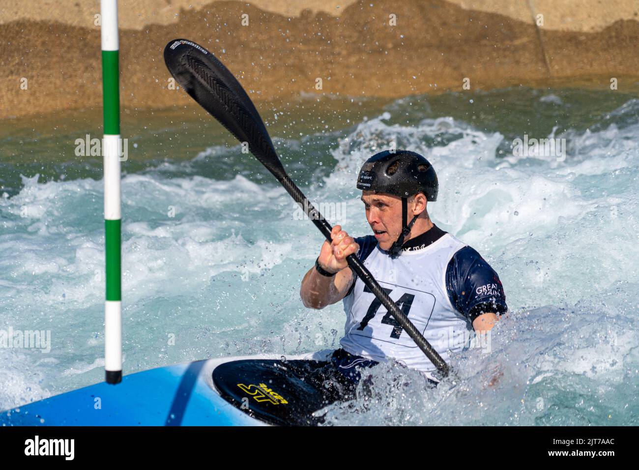 Lea Valley Park UK April 2022 Lea Valley White Water Rafting Canoe ...