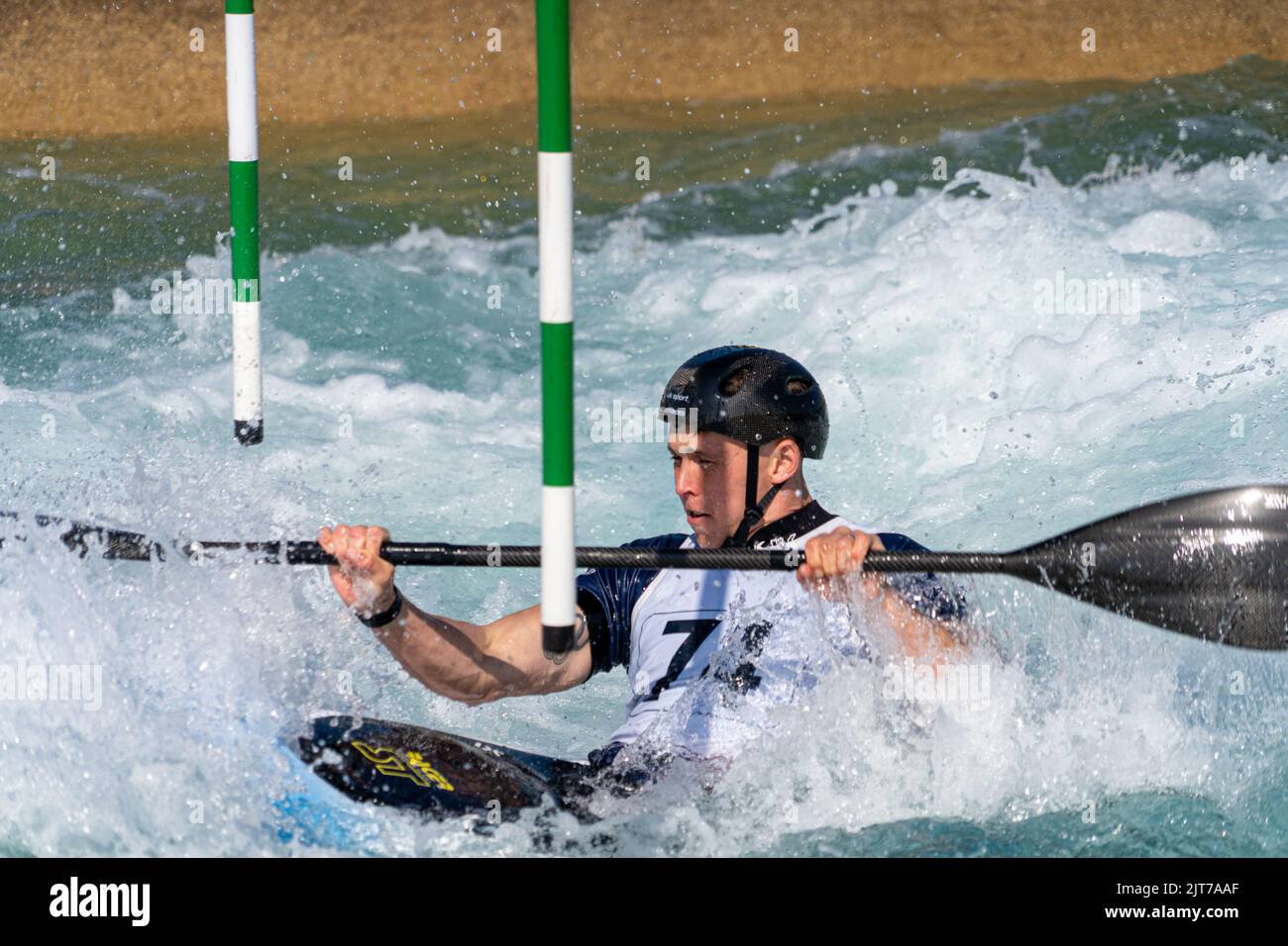Lea Valley Park UK April 2022 Lea Valley White Water Rafting Canoe ...