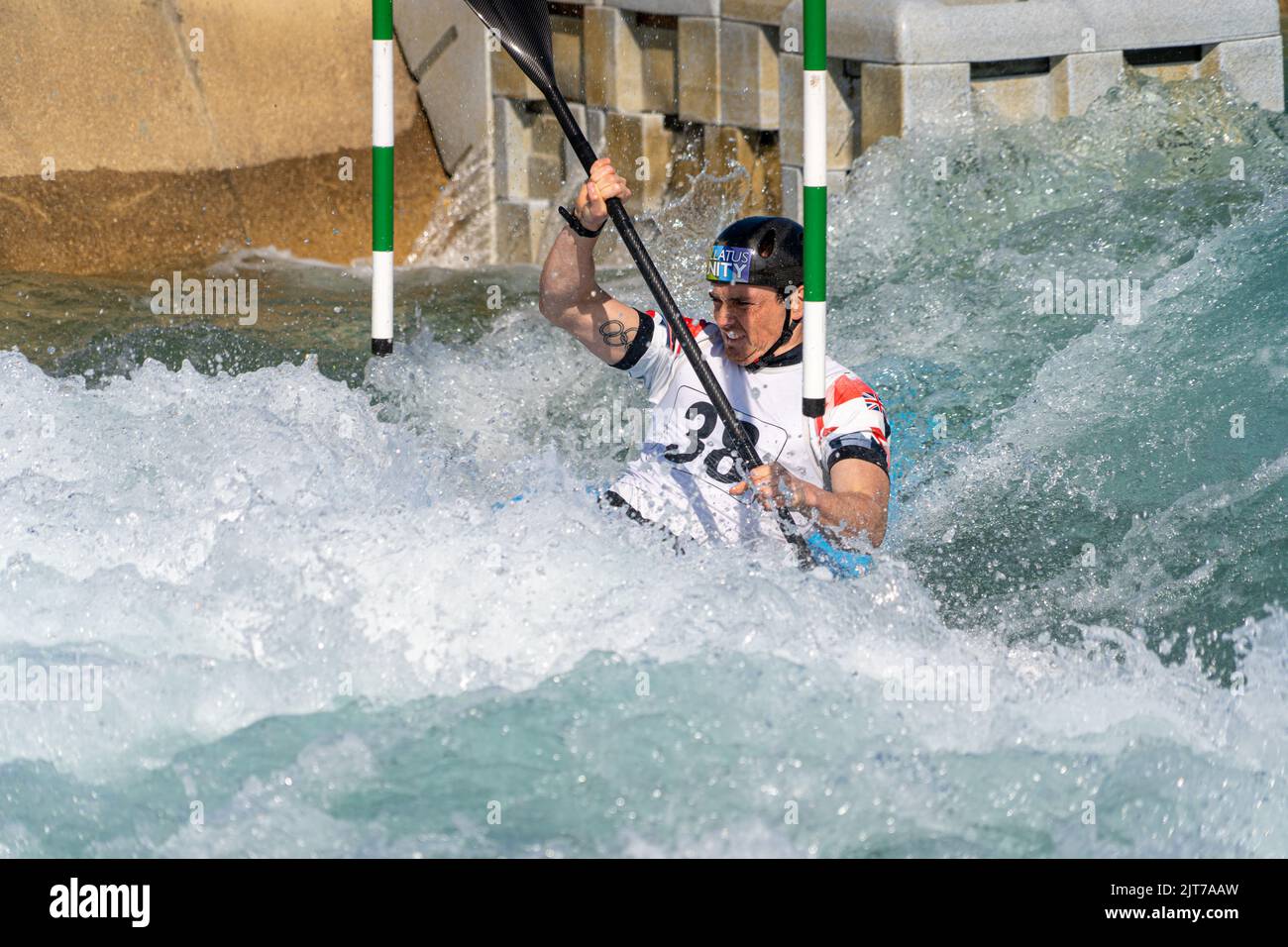 Lea Valley Park UK April 2022 Lea Valley White Water Rafting Canoe ...