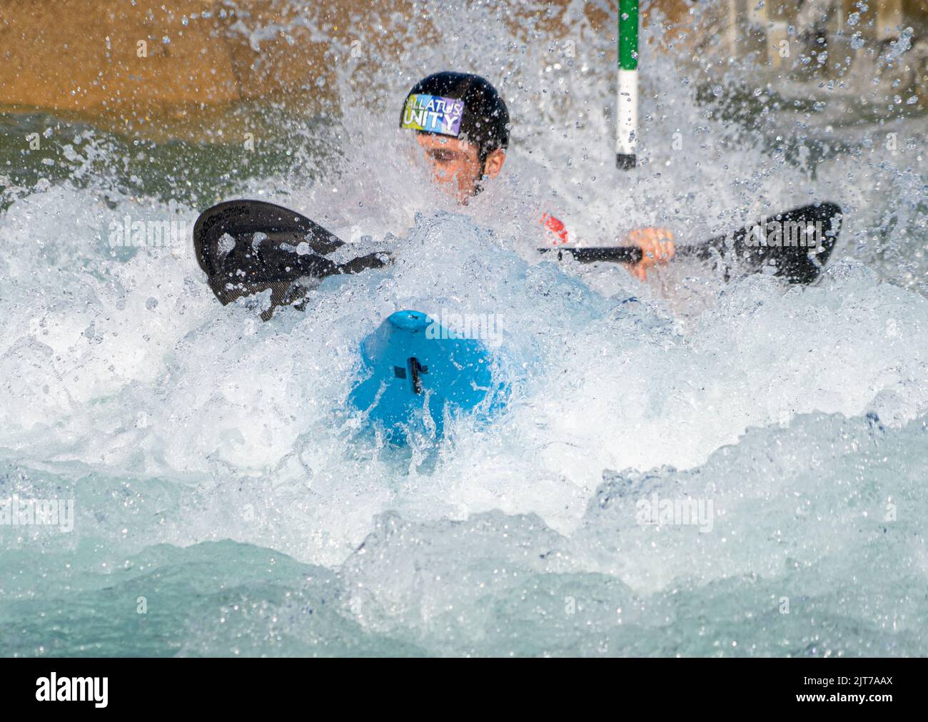 Lea Valley Park UK April 2022 Lea Valley White Water Rafting Canoe ...