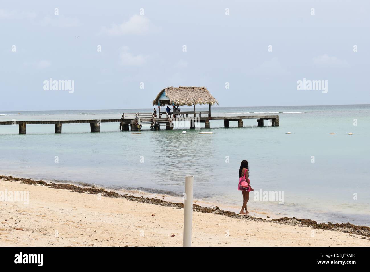 Pigeon Point, Tobago - July 12, 2022 - The Iconic Jetty at the Pigeon ...