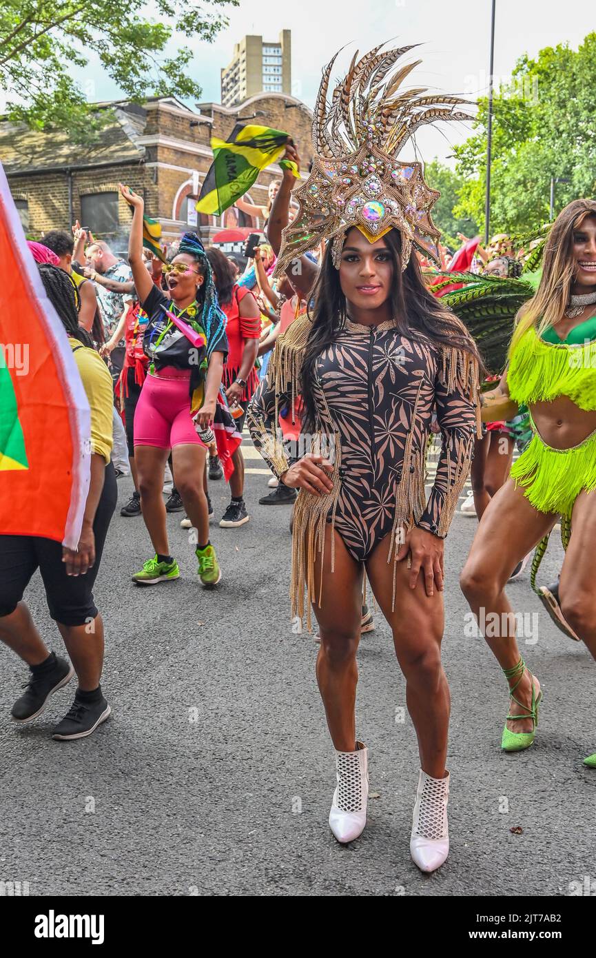 London, UK. August 28. Family day — children’s day parade, kickoff at ...