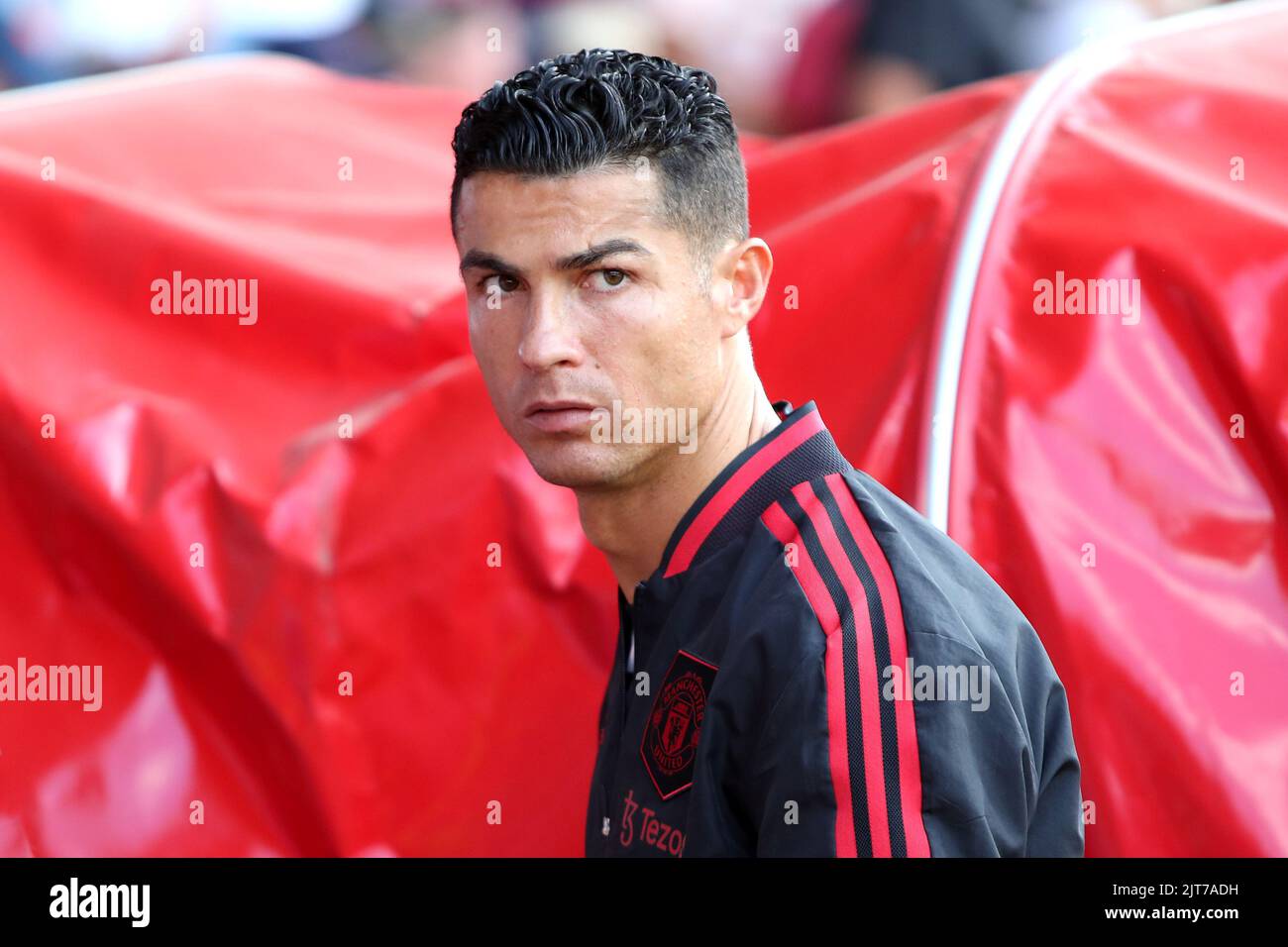 Manchester United's Cristiano Ronaldo during the Premier League match ...