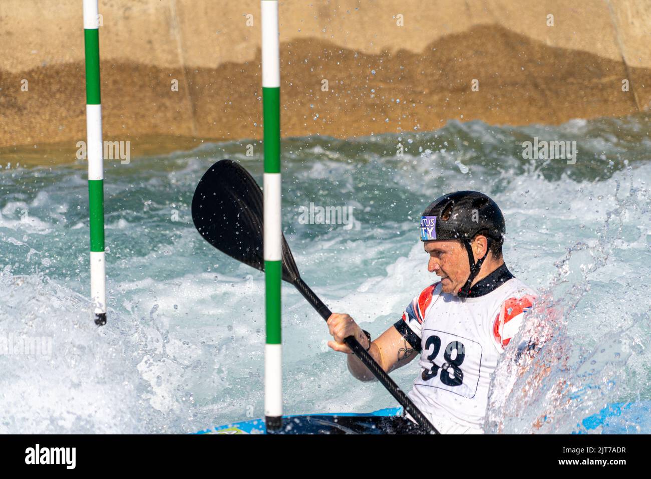 Lea Valley Park UK April 2022 Lea Valley White Water Rafting Canoe ...