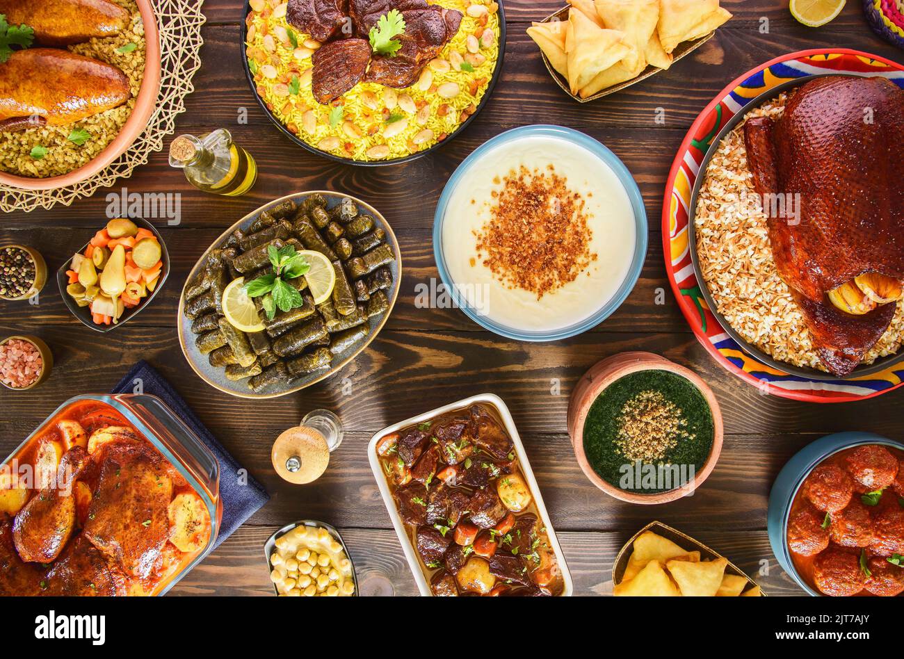 Arabic Cuisine: Middle Eastern traditional lunch. It's also Ramadan ...